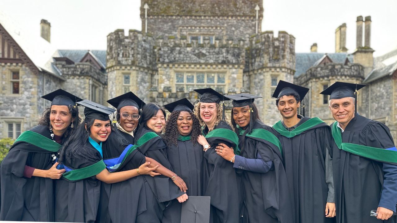 President Steenkamp's Convocation message: The power of raising your hand | Royal Roads University